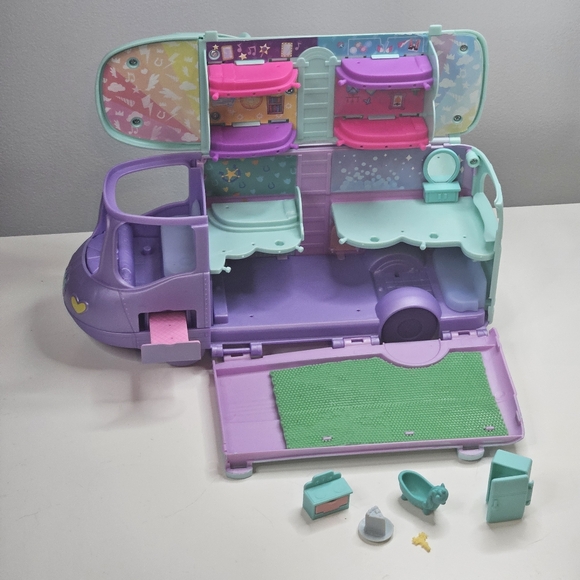 My Little Pony | Toys | My Little Pony Playset Mini World Magic Mare Stream Buildable Trailer ...